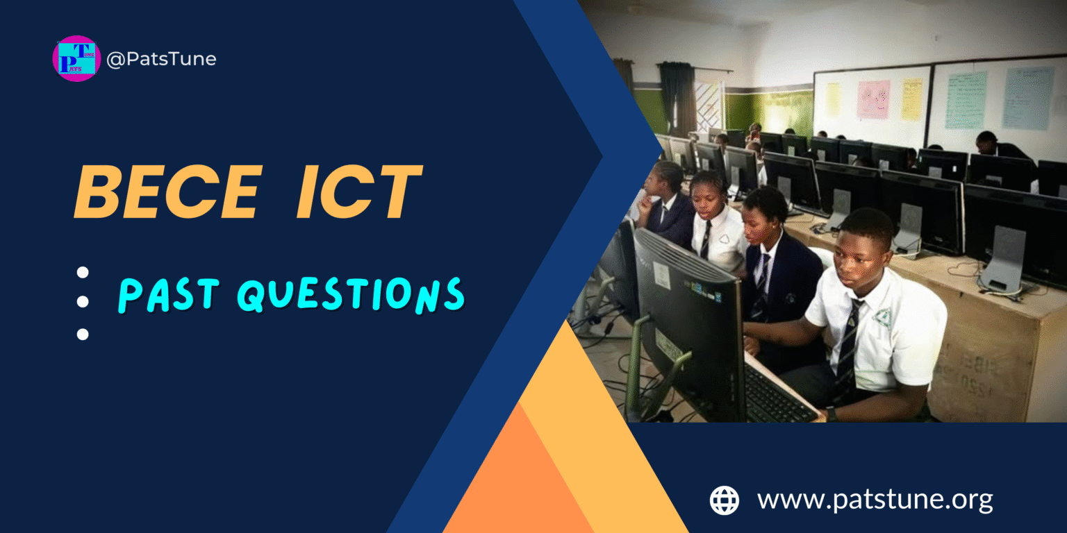 BECE 2024 Computing Past Questions and Answers - PatsTune